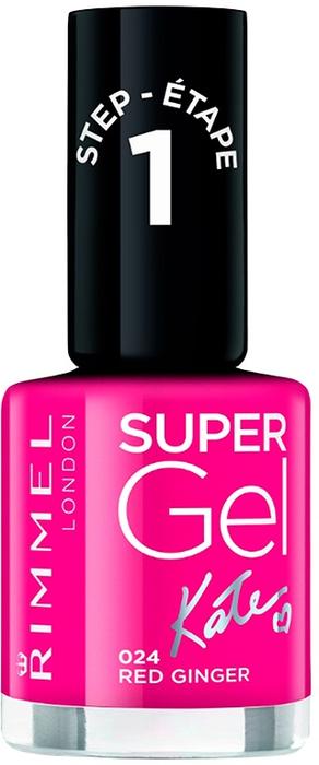 Rimmel London Super Gel By Kate Nail Polish 024 Red Ginger – Very Cosmetics