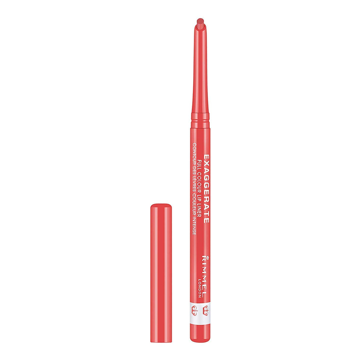 Rimmel London Exaggerate Full Colour Lip Liner 102 Peachy Beachy – Very ...