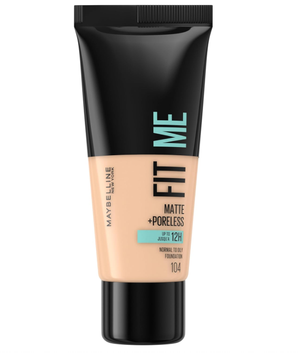 Maybelline Fit Me Foundation Matte & Poreless 104 Soft Ivory – Very ...