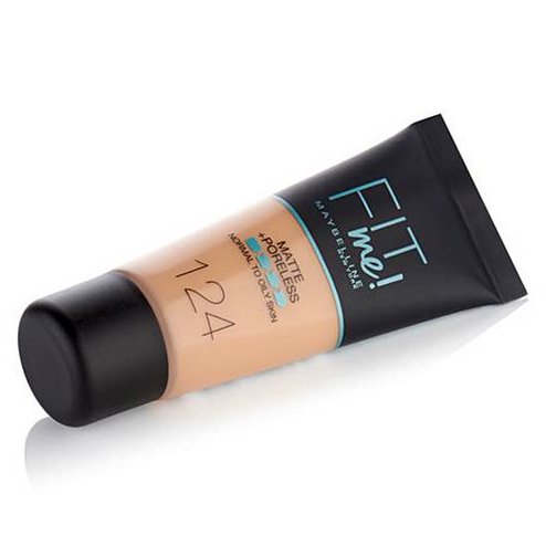 Maybelline Fit Me Foundation Matte & Poreless 124 Soft Sand – Very ...