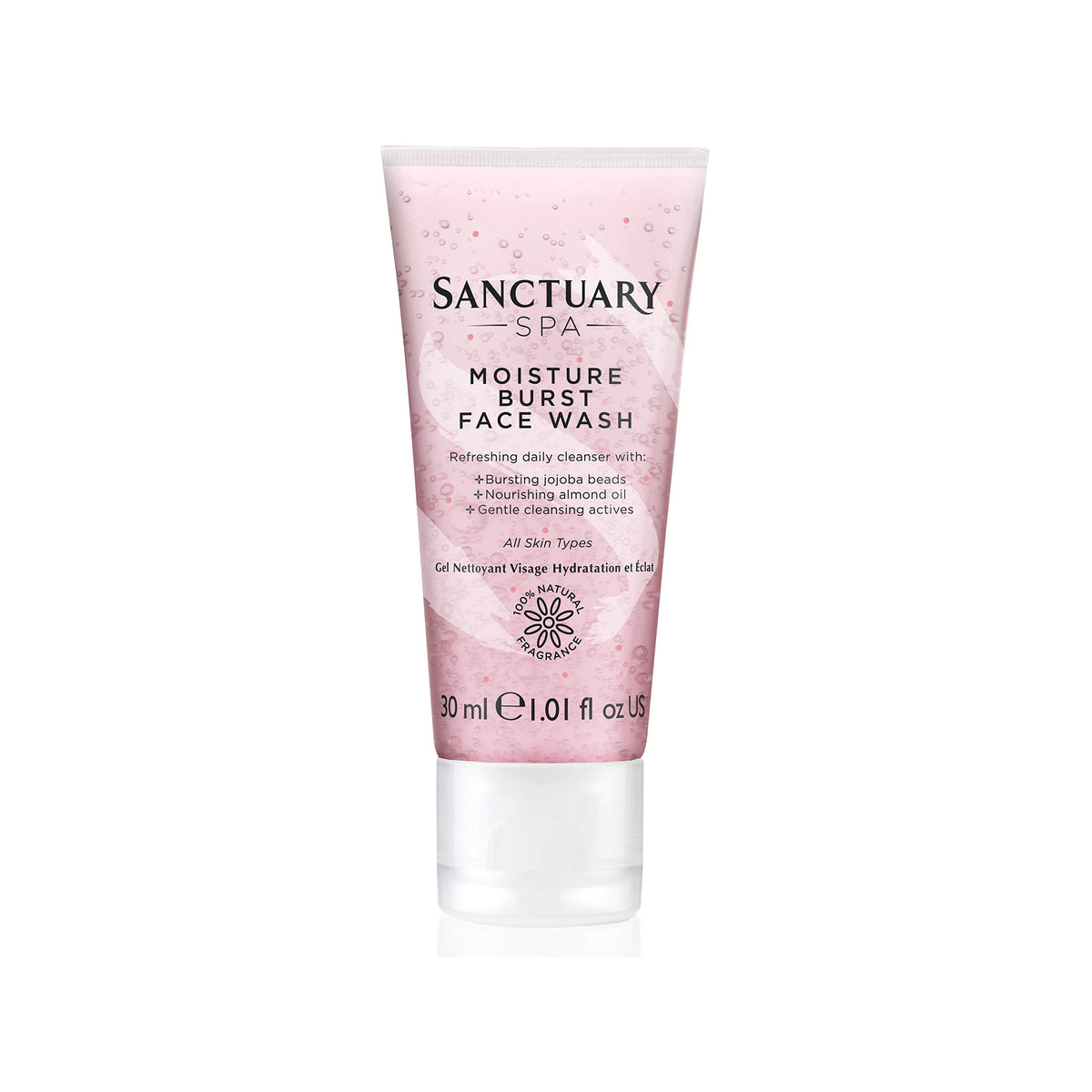 Sanctuary Spa Moisture Burst Face Wash 30ml – Very Cosmetics