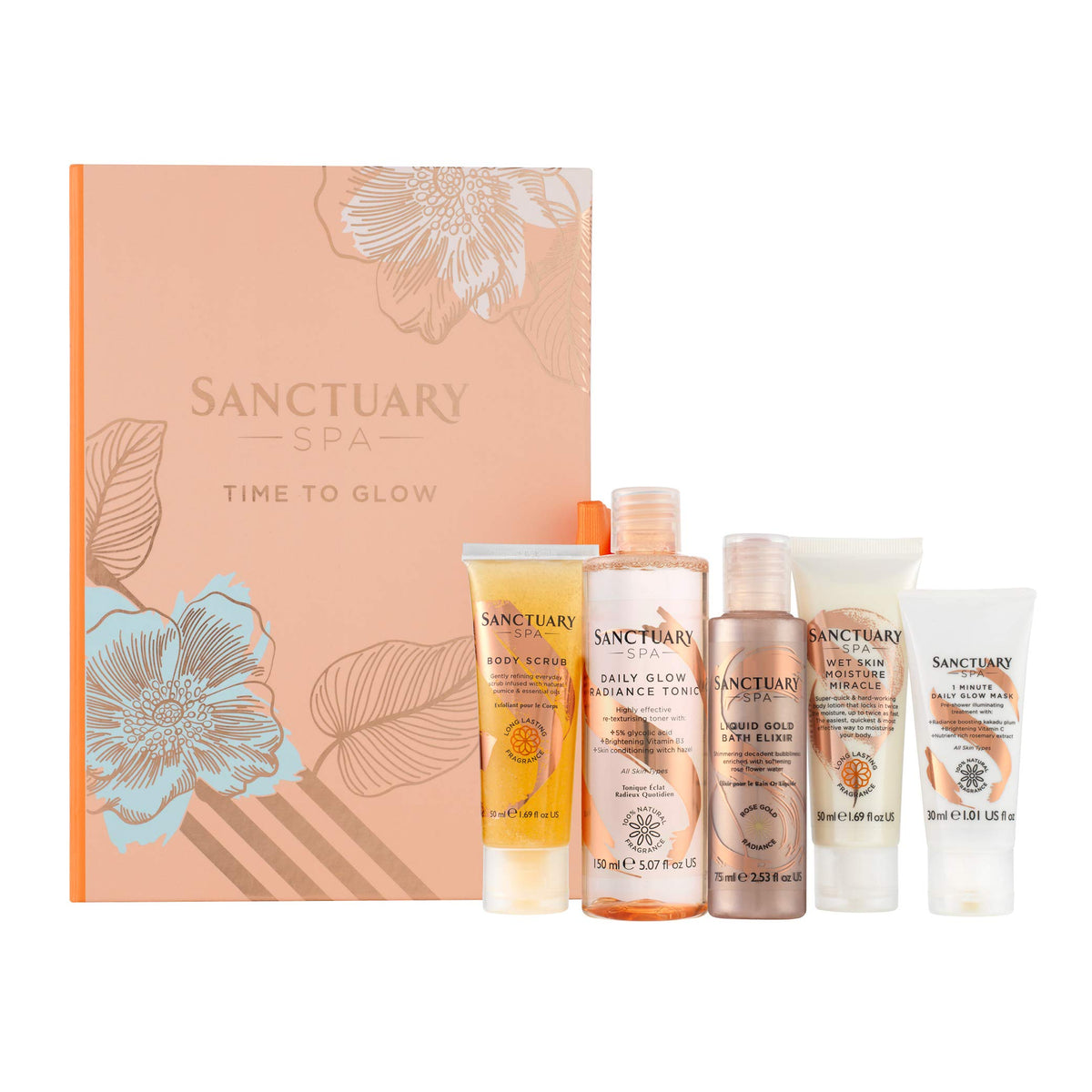 Sanctuary SPA Time To Glow Gift Set – Very Cosmetics