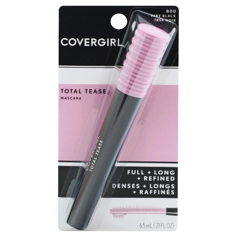CoverGirl Mascara Total Tease 800 Very Black – Very Cosmetics